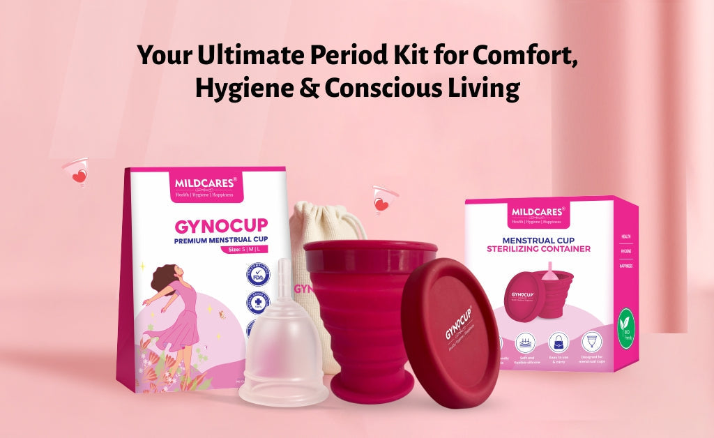Your Ultimate Period Kit for Comfort, Hygiene & Conscious Living– GynoCup