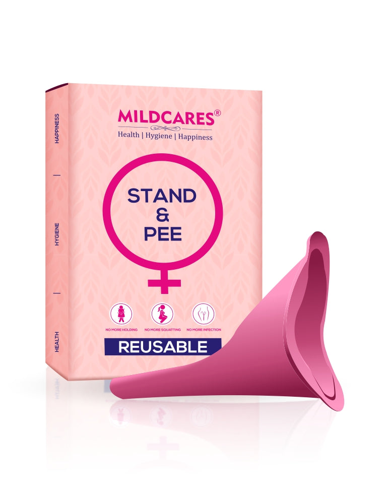 Women's Urinator Reusable Silicone Female Urinal Device- Stand & Pee ...