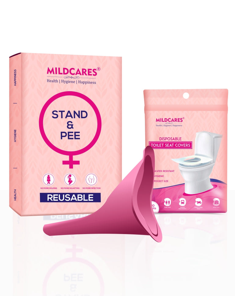 Reusable Stand Pee + Toilet Seat Cover– GynoCup